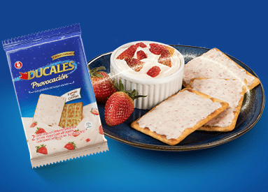 DUCALES PROVOCACIÓN FRESAS CON CREMA - Noel Corporativo